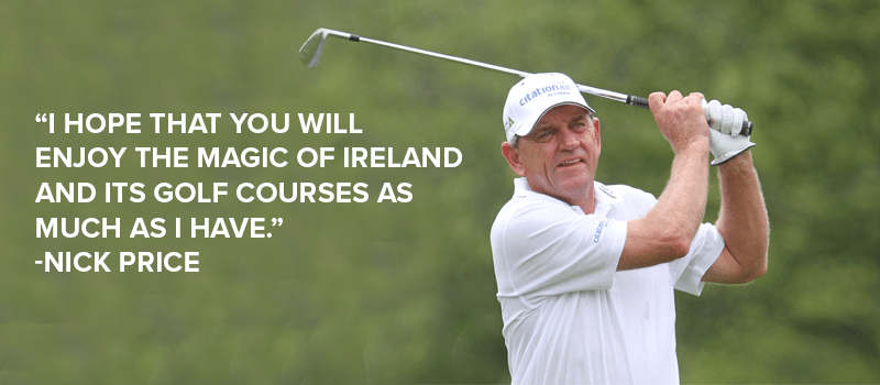 Nick Price on SWING Golf Ireland | SWING Golf Blog